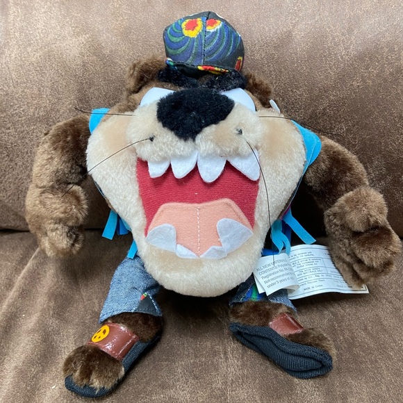 Warner Bros. | Other | Tazmanian Devil Stuffed Animal Warner Brothers ...